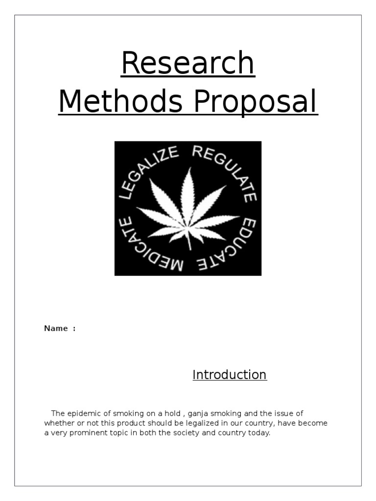 REserch Methods Proposal | PDF