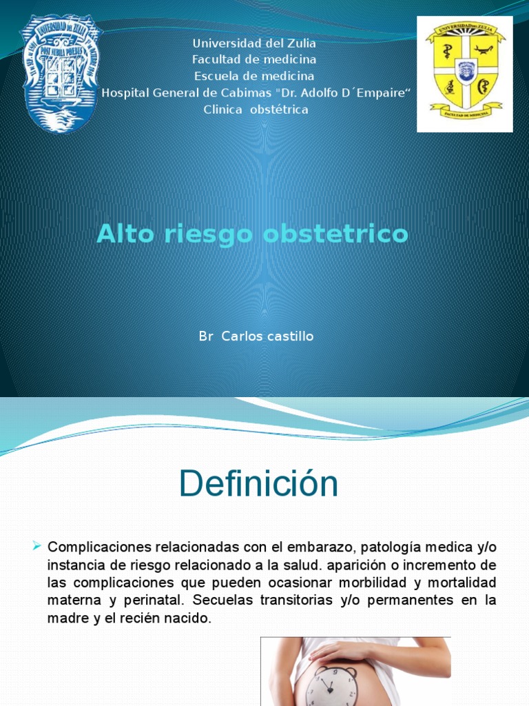 Alto Riesgo Obstetrico Definitivo | PDF Alto Riesgo Obstetrico Definitivo | PDF