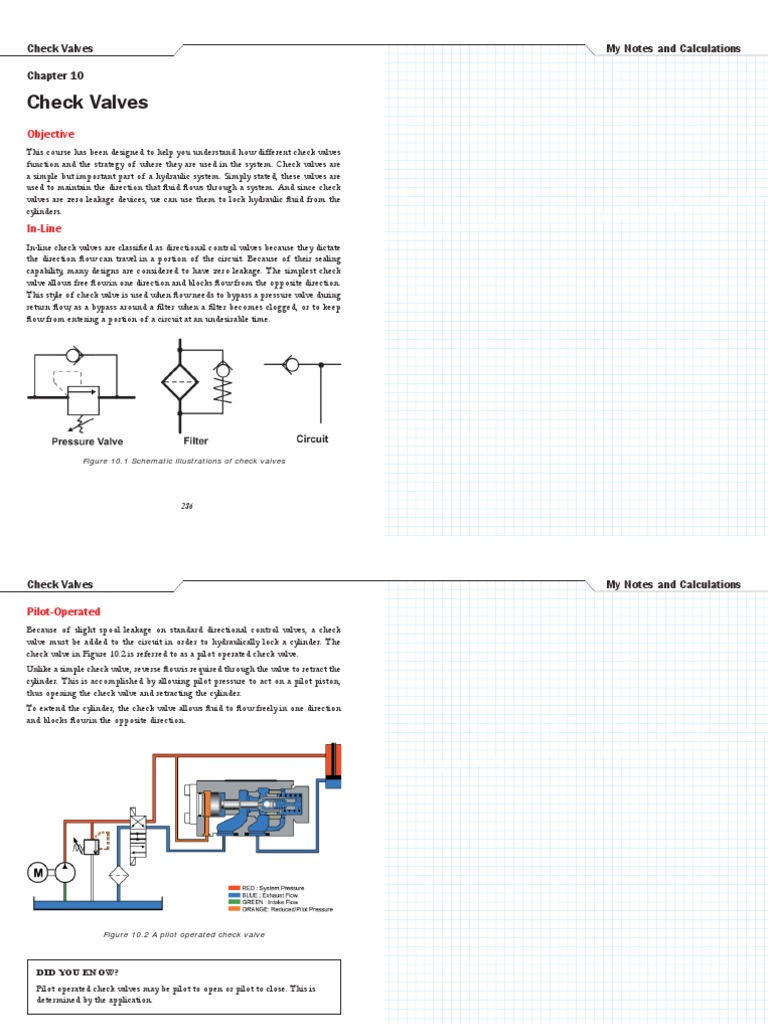 Check Valves My Notes and Calculations | PDF | Valve | Plumbing