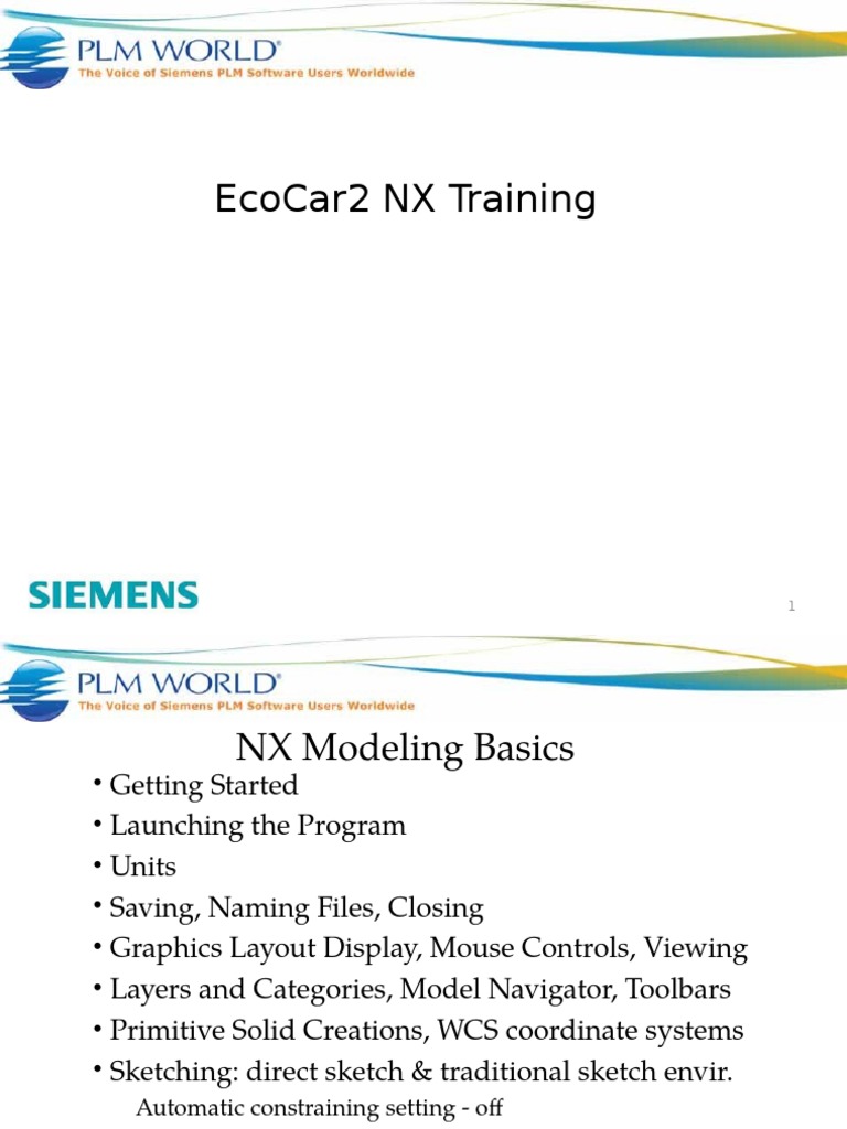 NX Modeling Basics Training | PDF | Finite Element Method | Computer ...