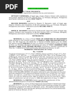Sample Partition Agreement Document | PDF | Deed | Document