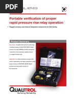 Qualitrol 900 910 | PDF | Relay | Switch
