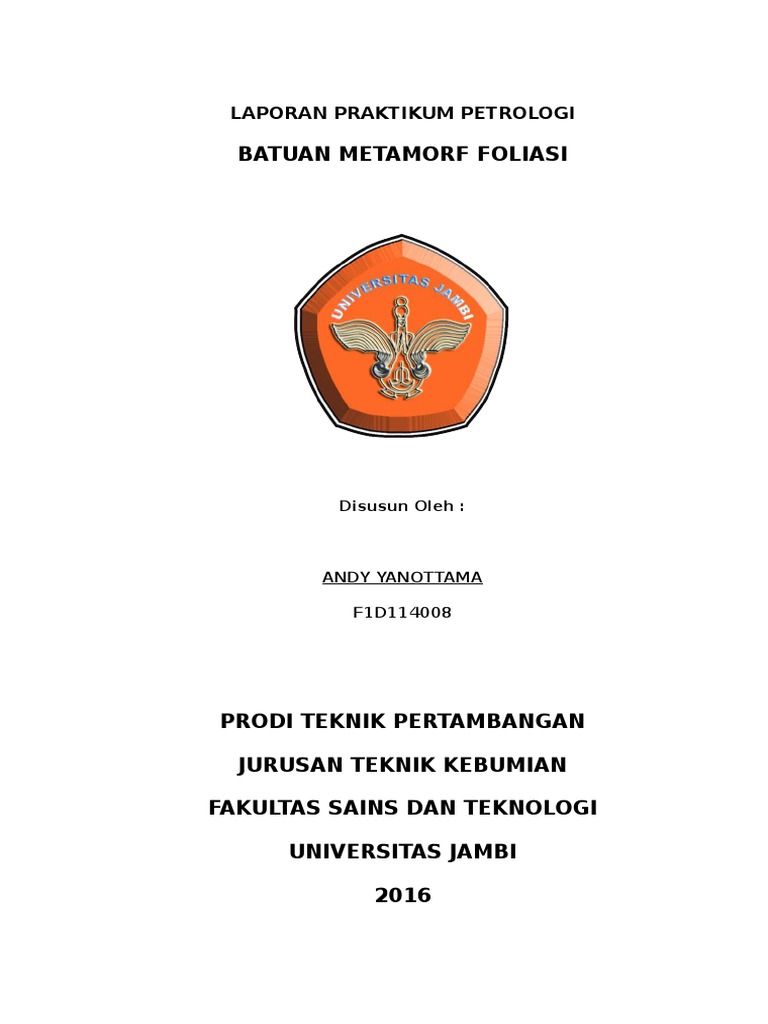 3 Laporan Petrologi Batuan Metamorf Foliasi | PDF | Ilmu Sosial | Sains ...