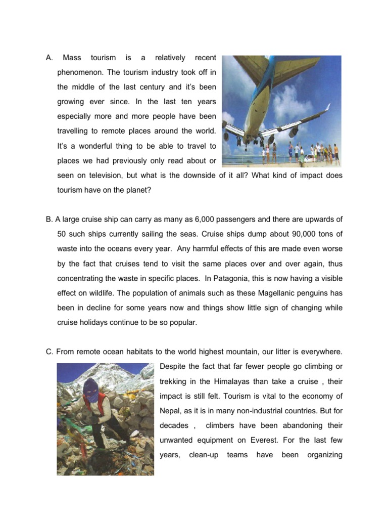 Unit 5 - Reading Passage | PDF | Mount Everest | Tourism