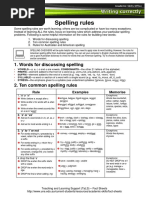 Syllabication Rules | PDF