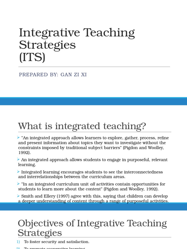 Integrative Teaching Strategies | Inquiry | Learning