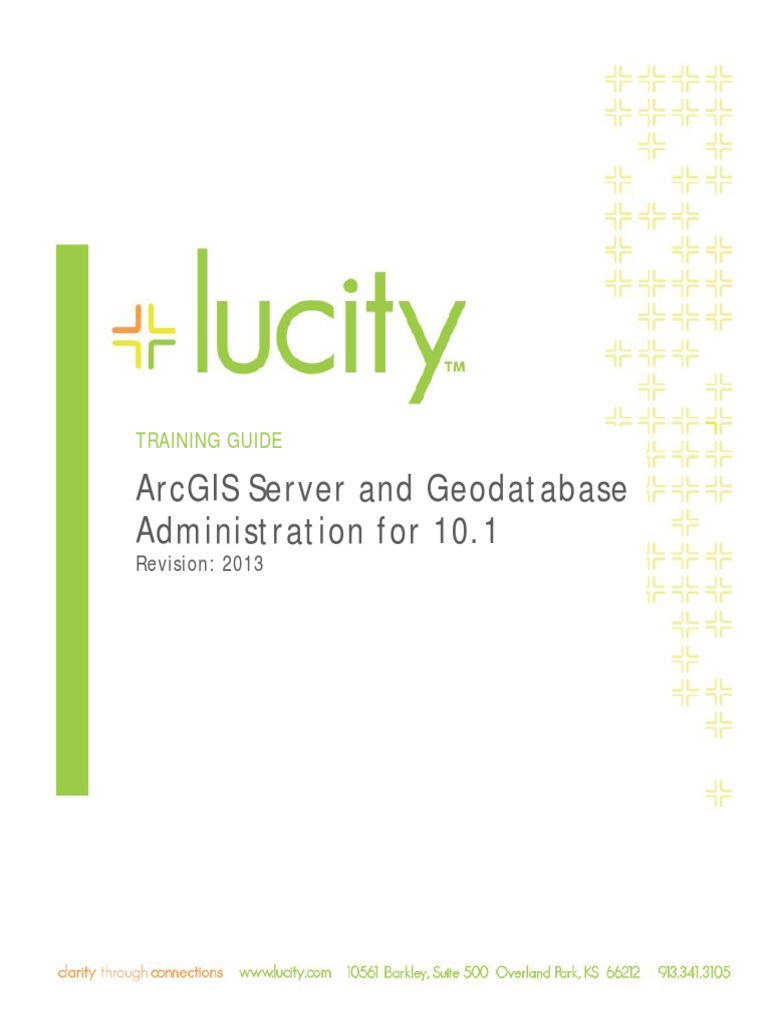 ArcGIS Server 10.1 Administration Guide | PDF | Arc Gis | Esri