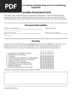 Potential Assessment Form - 2nd Level | PDF | Employment | Decision Making