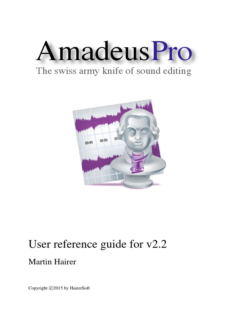 Amadeus Pro Manual PDF | PDF | Amplitude | Hertz
