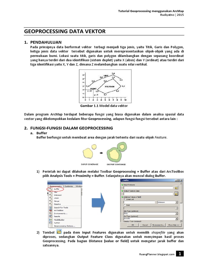 Geoprocessing | PDF