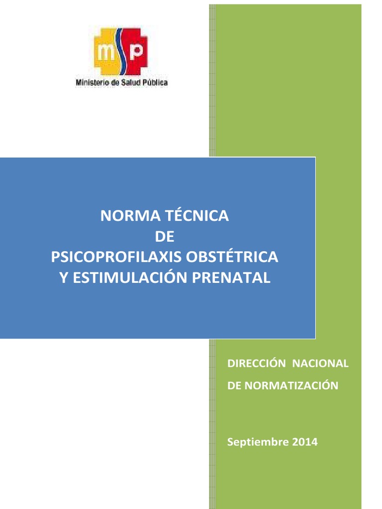Propuesta Norma Psicoprofilaxis Obstetrica y Estimulacion Prenatal - 4 | PDF | Muerte materna ...