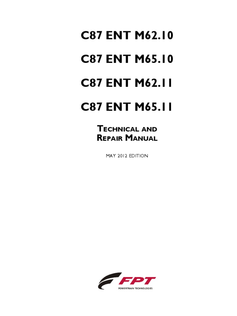C87 Ent M62.10-M62.11 | PDF | Turbocharger | Fuel Injection