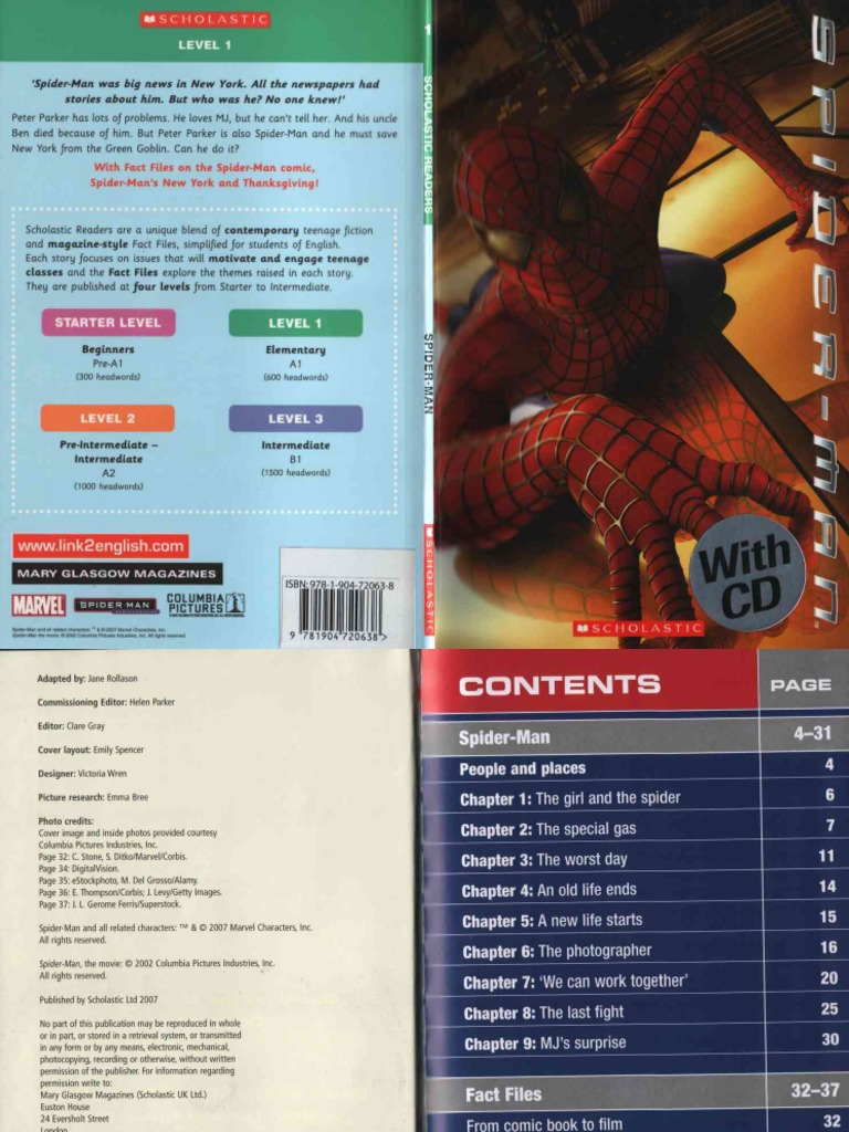 Spider-Man 1 (Scholastic Readers) Level 1 9 PDF | PDF