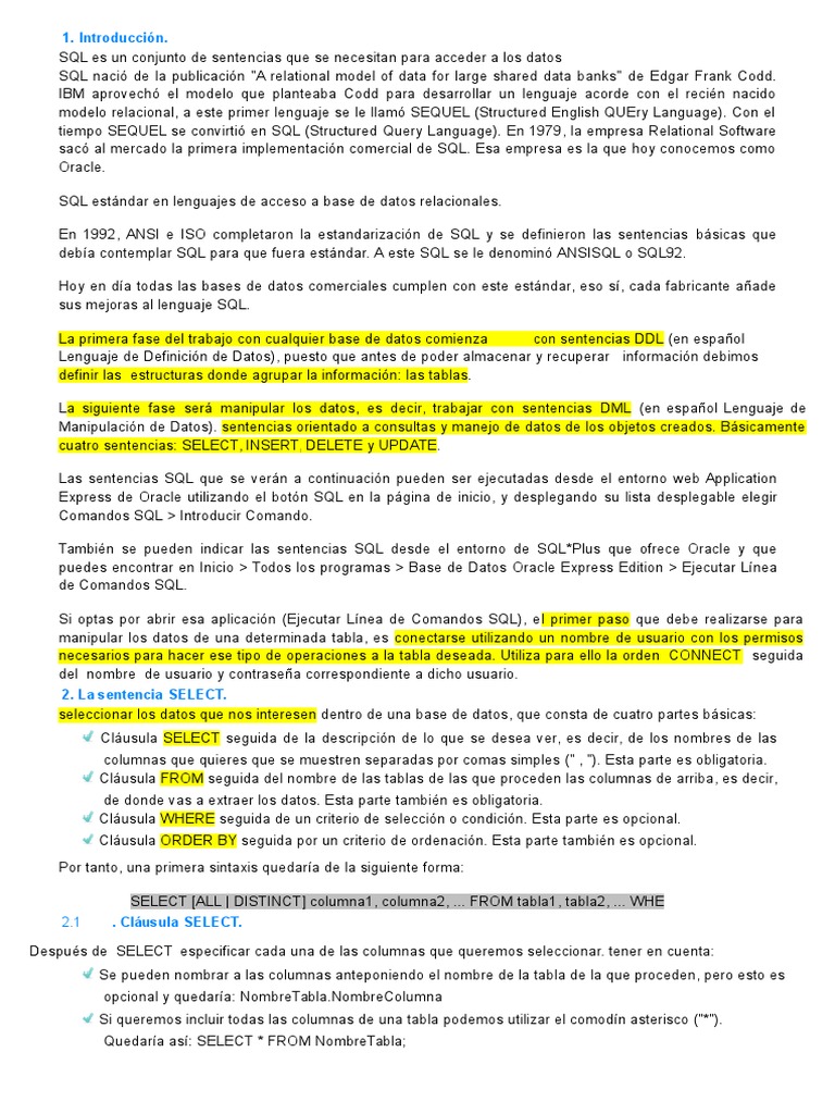Unidad 4. Realización de Consultas | PDF | SQL | Tabla (base de datos)