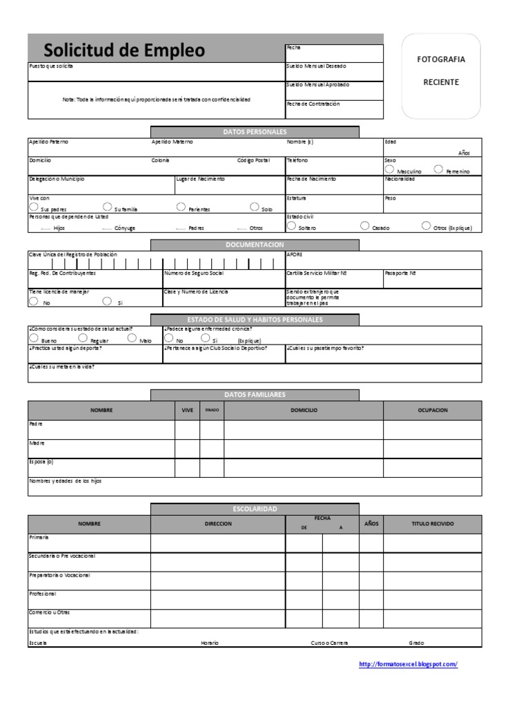 Solicitud de Empleo (PDF).pdf | Euro | Política | Free 30-day Trial ...