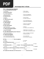 Interchange - 5th - Edition-intro-Workbook Answer Key | PDF | Bedroom ...