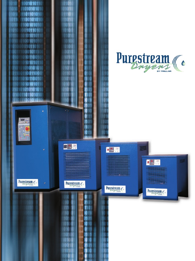 Purestream Compressed Air Dryers Overview | PDF | Pipe (Fluid ...