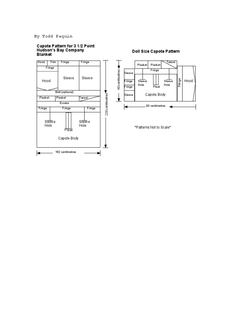 01272.VM - Capote Pattern | PDF | Clothing | Fashion