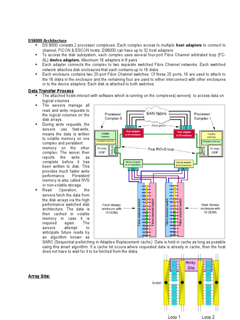DS 8000 Architechture | PDF | Computer Data Storage | Computer Hardware