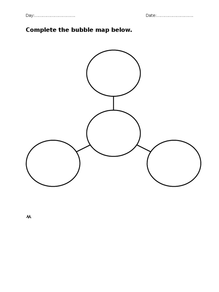 Complete The Bubble Map Below | PDF