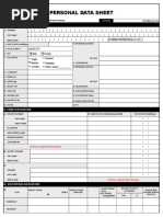 PWD Masterlist Template | PDF