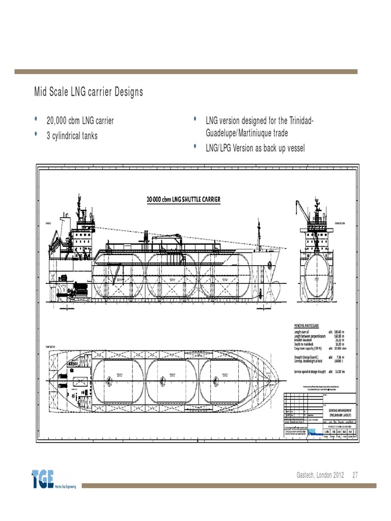 Midscale LNG Carrier - 20000cbm | PDF | Home & Garden
