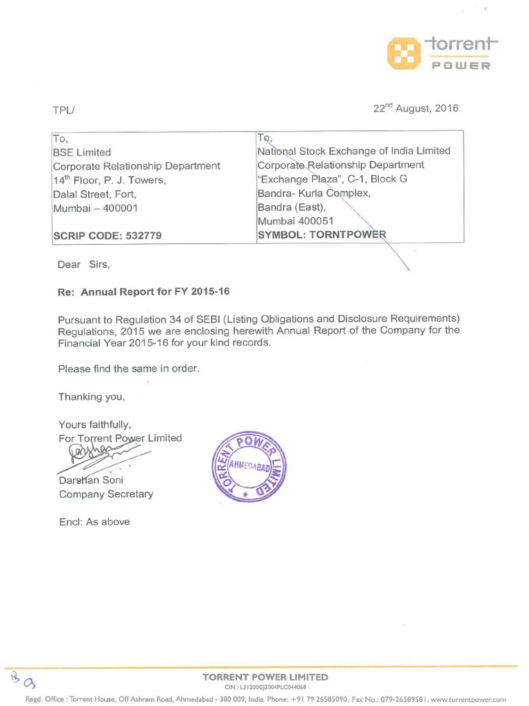 Torrent Power Annual Report 2010-11 | PDF | Board Of Directors ...