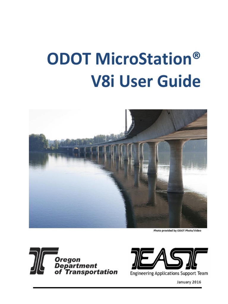 ODOT MicroStation V8i User Guide PDF | PDF | Computer File | Computing