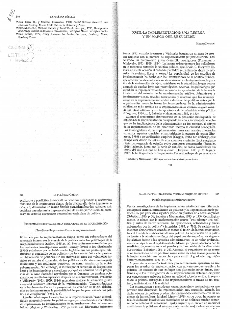 Helen Ingram - Implementación | PDF