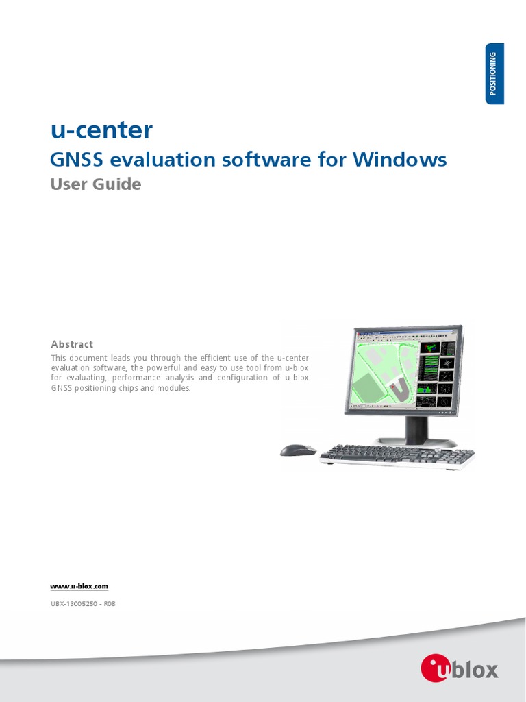 U Center UserGuide (UBX 13005250) | PDF | Icon (Computing) | Menu ...