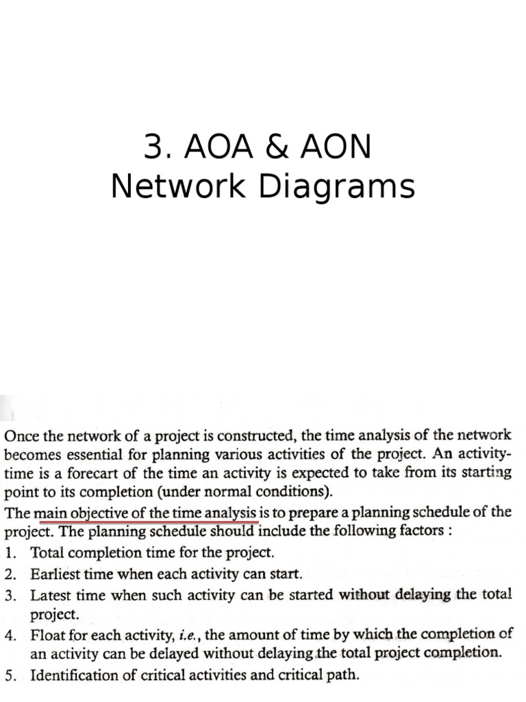 AOA vs AON in Project Management | PDF