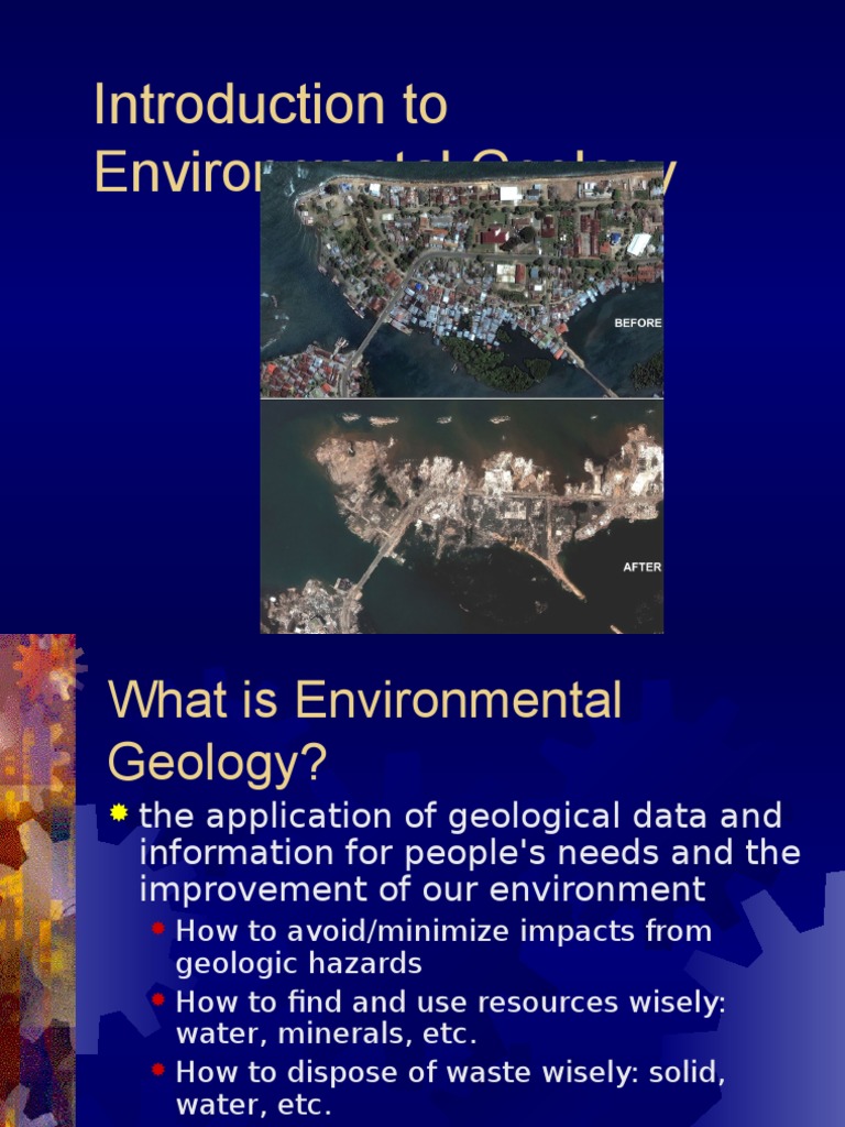 Introduction To Environmental Geology | PDF | Sustainability | Risk