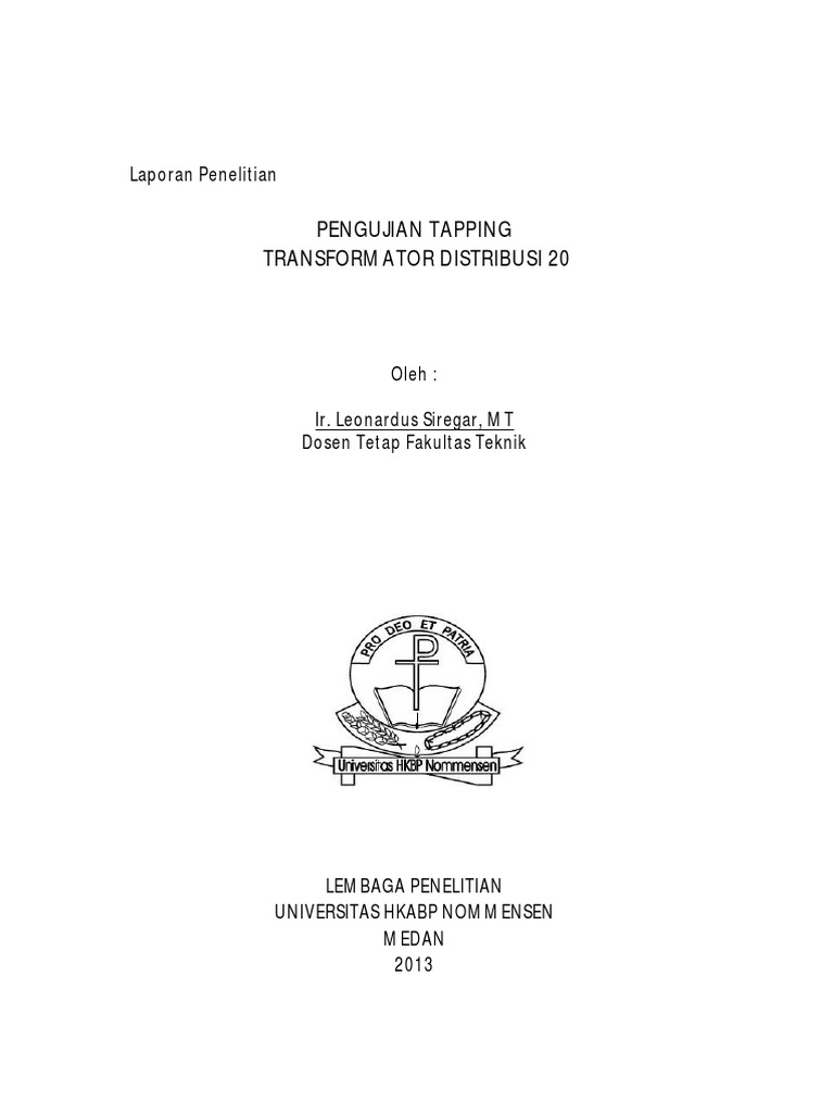 Pengujian Rating Trafo PDF | PDF