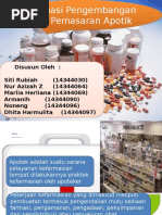 Komunikasi Informasi Dan Edukasi (Kie) : Pelayanan Farmasi | PDF