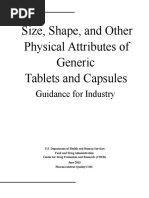 FDA Guidance on Tablet Scoring Standards | PDF | Tablet (Pharmacy ...