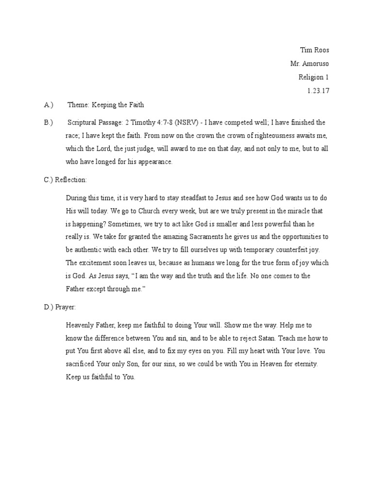 Prayer Development | PDF | God The Father | God