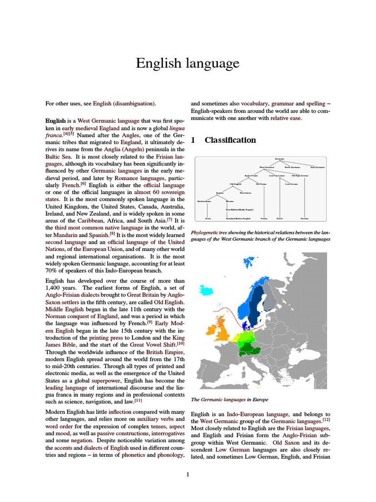 English Language PDF | PDF | English Language | Syllable