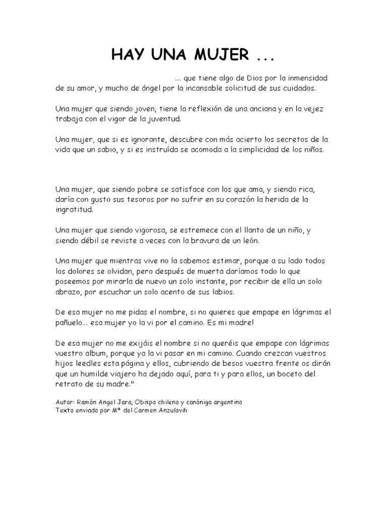 Hay Una Mujer Pdf