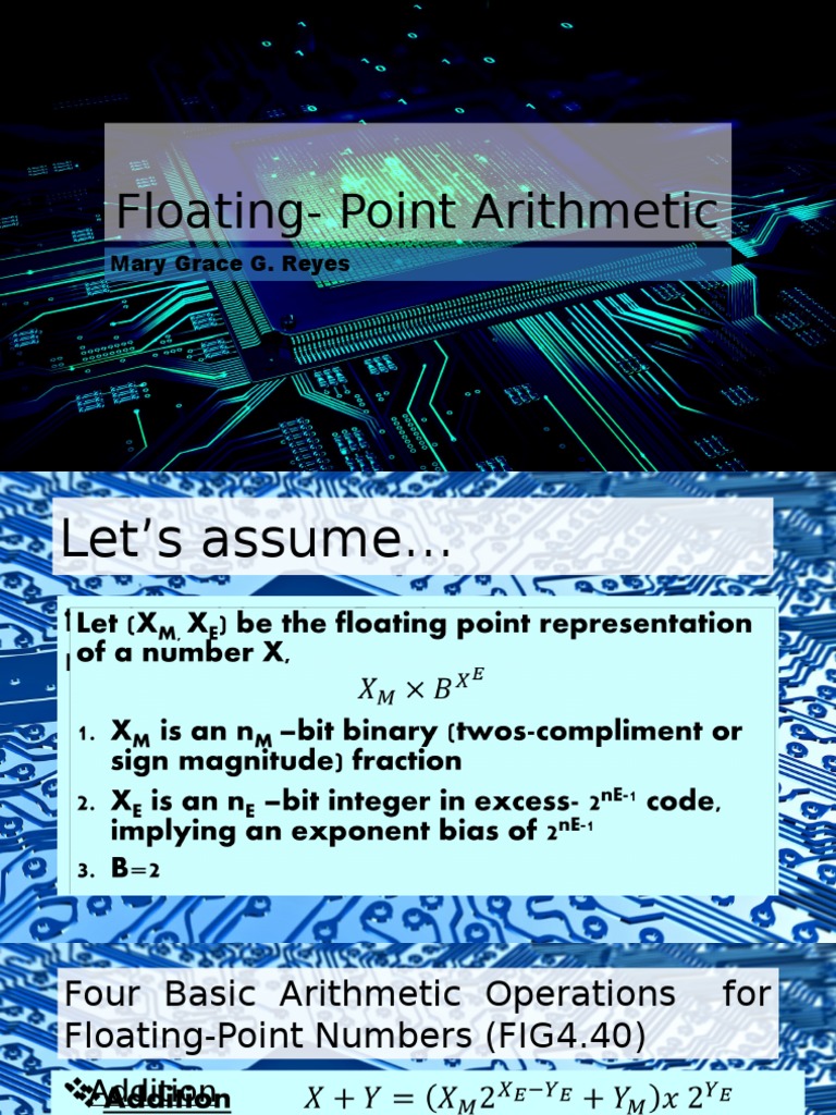 Floating Point Arithmetic | Download Free PDF | Arithmetic | Discrete Mathematics