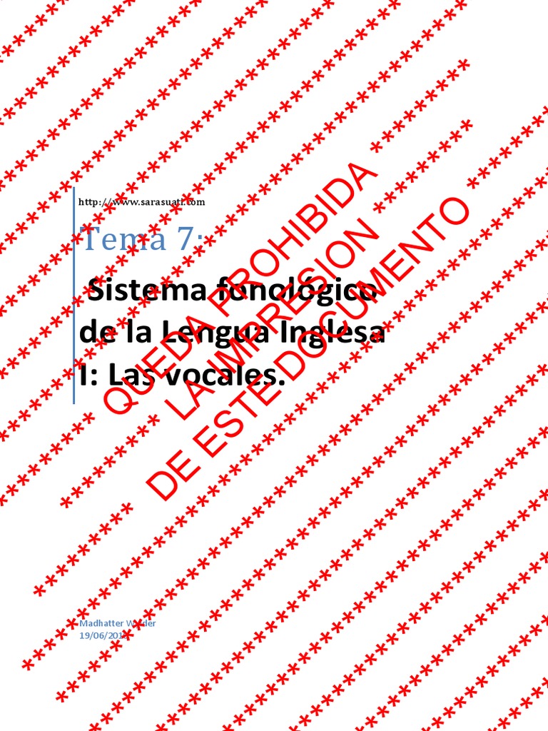 Temas 1 A 10 Oposición Secundaria Inglés | PDF