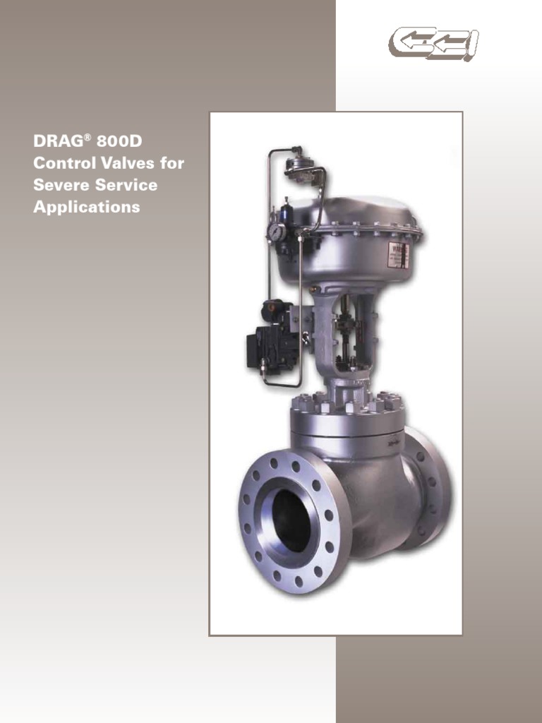 326 Drag 800d Control Valves For Severe Service Applications | PDF ...