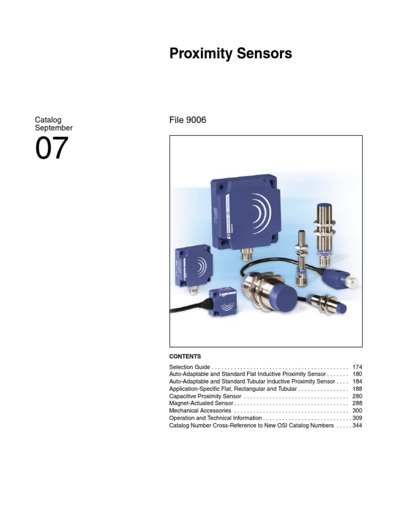 Telemecanique Proximity Sensors | PDF | Bipolar Junction Transistor ...