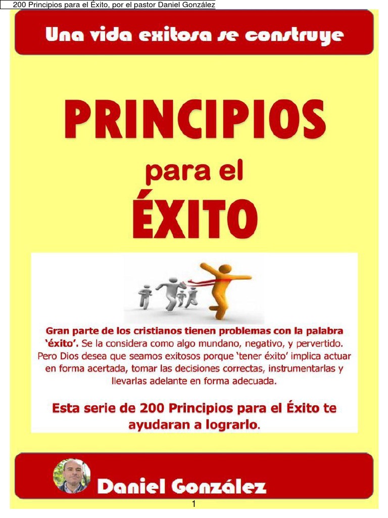 200 PRINCIPIOS PARA EL EXITO.pdf | Presupuesto | Ahorro