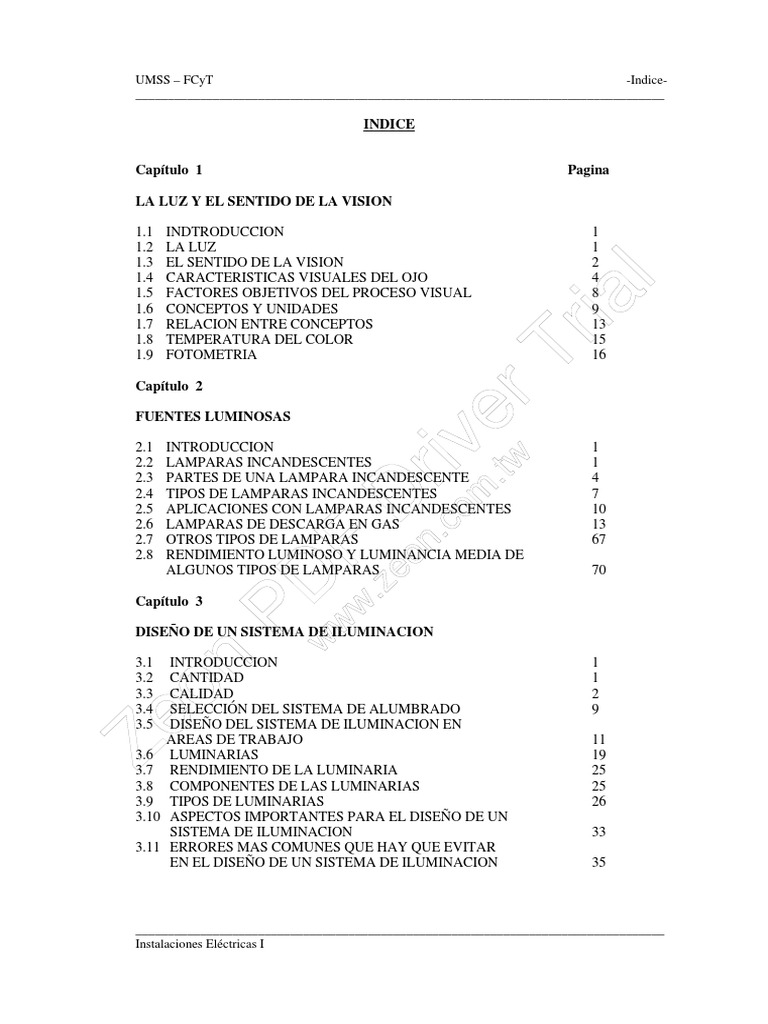 Instalaciones Eléctricas I PDF | PDF