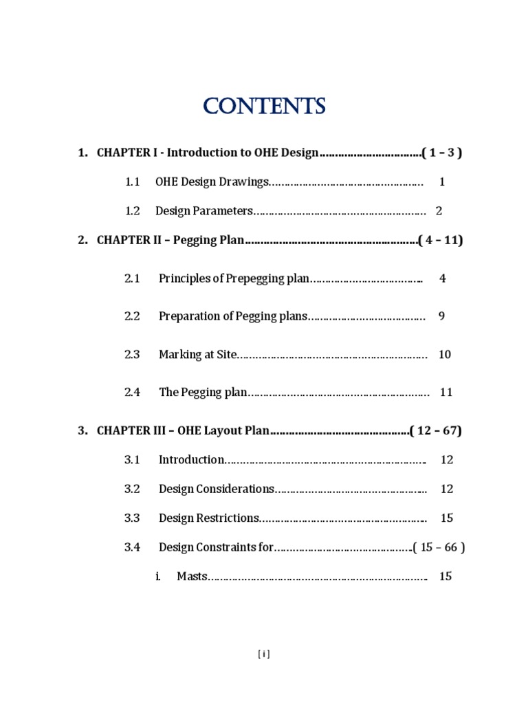 CHAPTER I - Introduction To OHE Design (1 - 3) | PDF