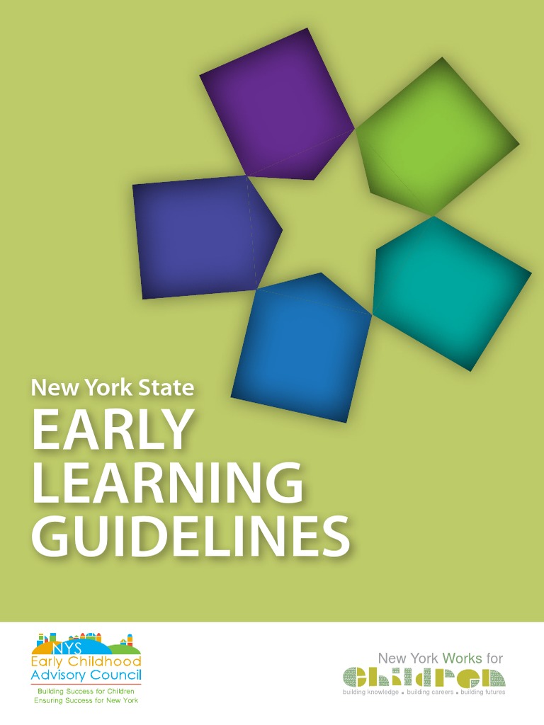 Early Learning Guidelines PDF | Download Free PDF | Child Development ...