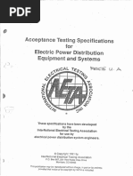 NETA ATS-2021 Acceptance Testing Standard | PDF | Regulation | Safety