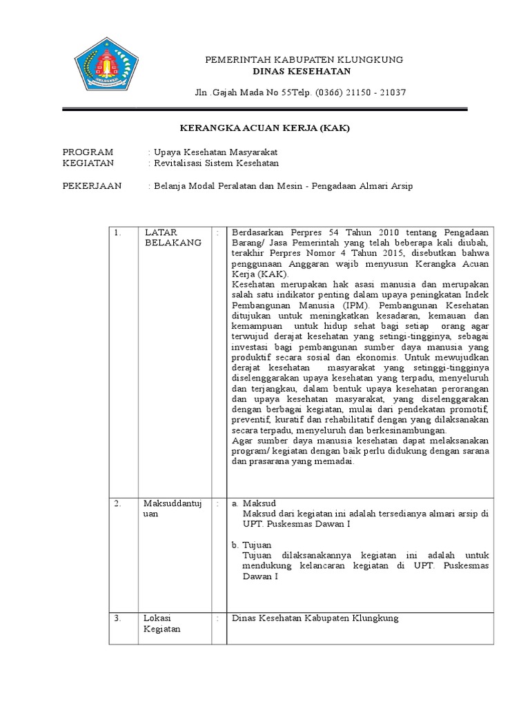 KAK Meubelair - Almari Arsip | PDF