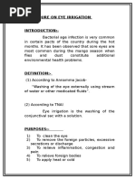 Eye Instillation Procedure Guide Nursing | PDF | Eye | Clinical Medicine