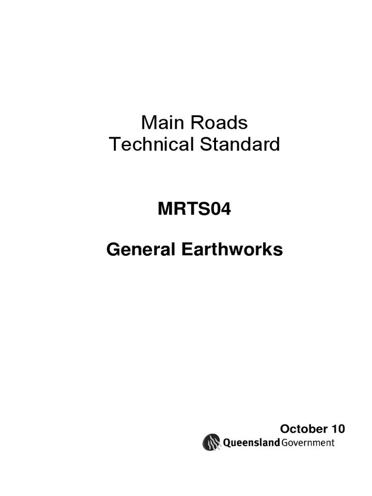 MRTS04 | Download Free PDF | Topsoil | Road